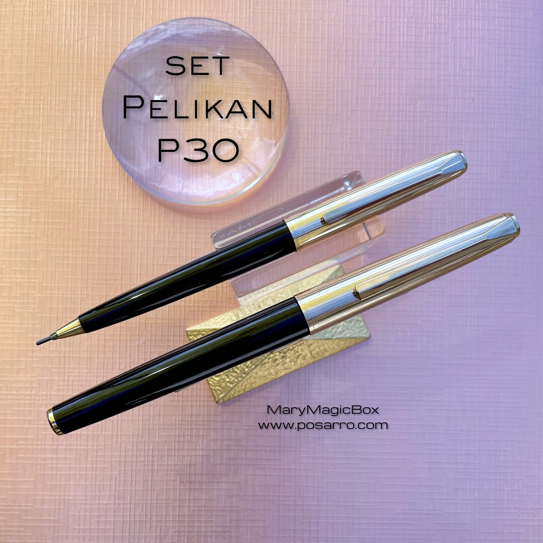 PELIKAN P30 Special-vintage Fountain Pen -gold Filled Cap -original ...