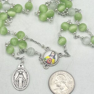 Green Scapular Chaplet Jesus Roman Catholic Devotion Sacraments ...