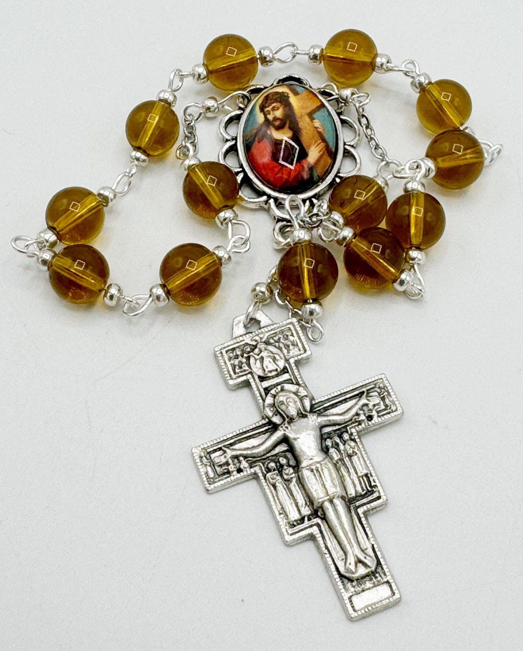 Secular Franciscan Chaplet San Damiano St Francis Clare Third Order ...