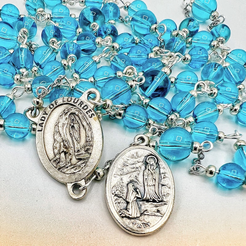 Our Lady of Tears Rosary - Etsy