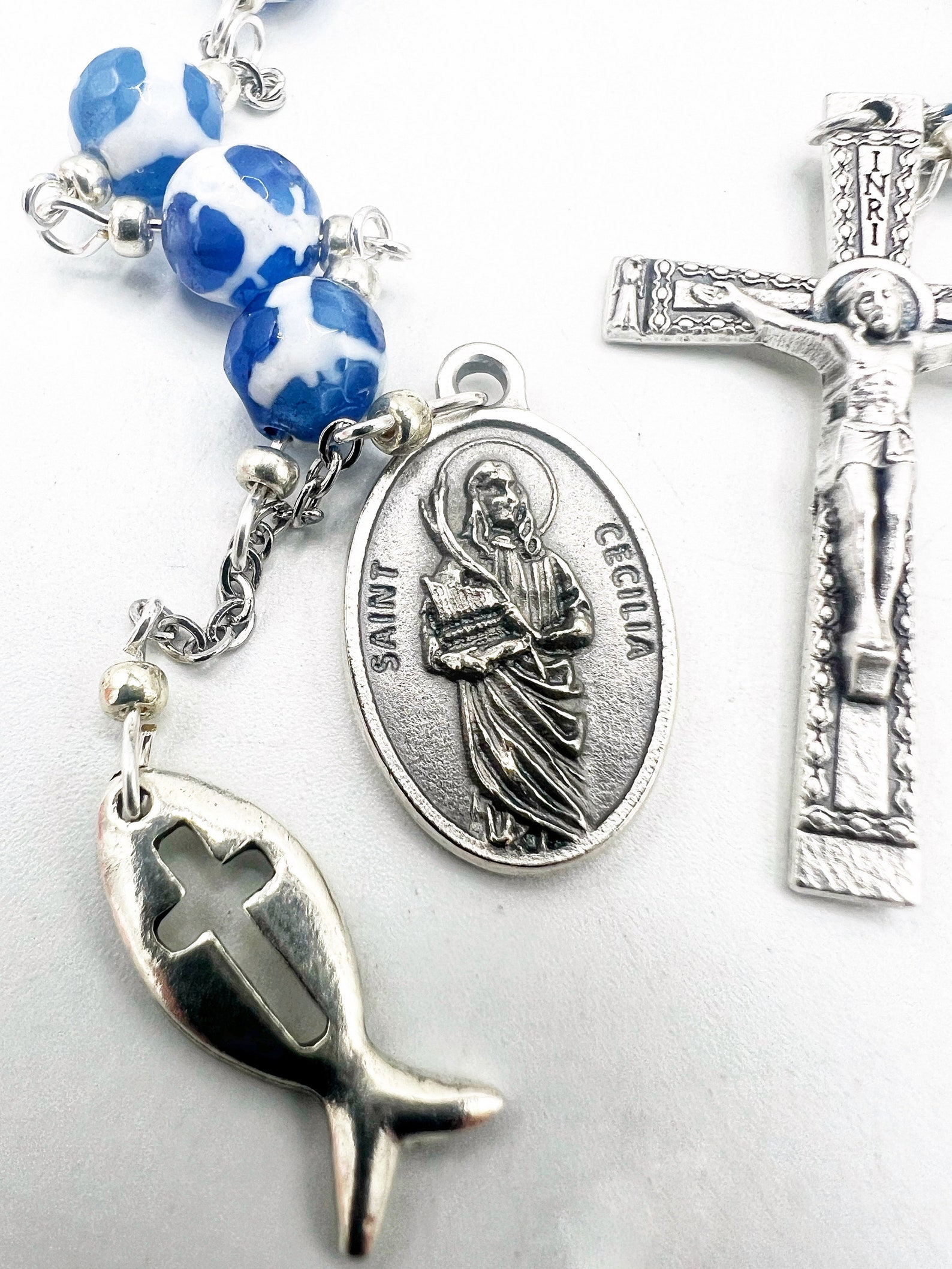 Saint Cecilia NINER Novena Chaplet Catholic Communion Confirmation ...