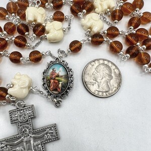 St Francis of Assisi Franciscan Crown Rosary Seraphic Rosary the Seven ...