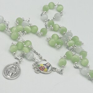 Green Scapular Chaplet Jesus Roman Catholic Devotion Sacraments ...
