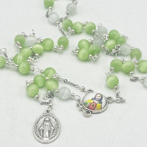 Green Scapular Chaplet Jesus Roman Catholic Devotion Sacraments ...
