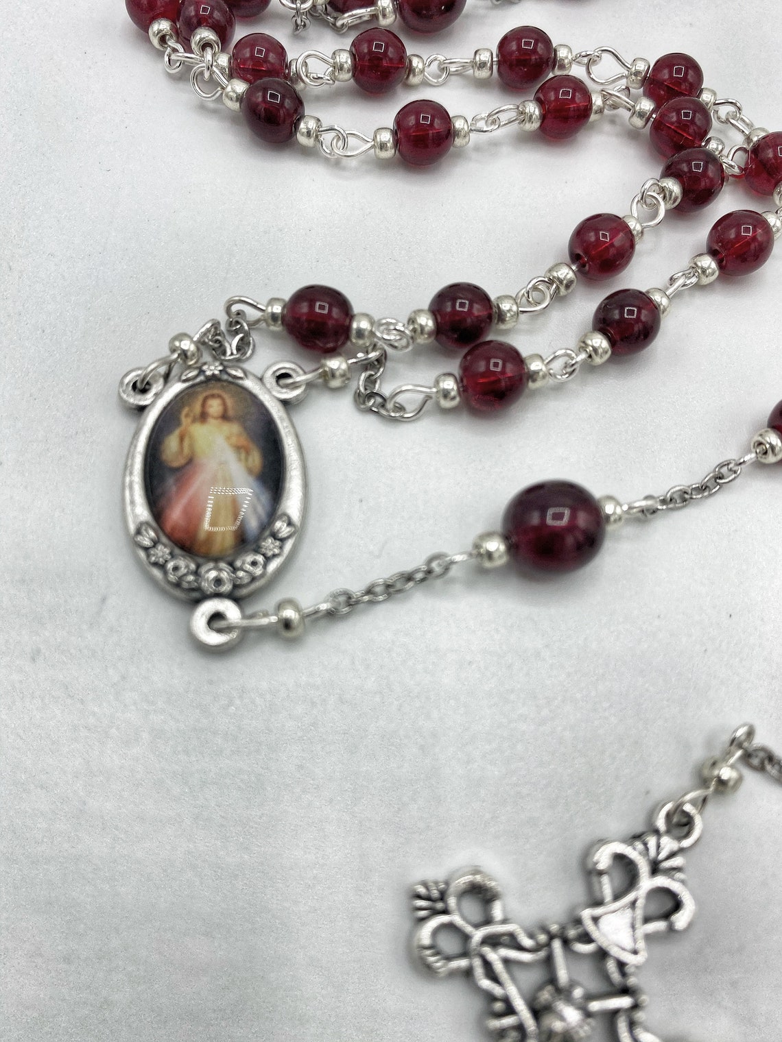 Divine Mercy Chapletchaplet of the Divine Mercyjesusvirgin - Etsy