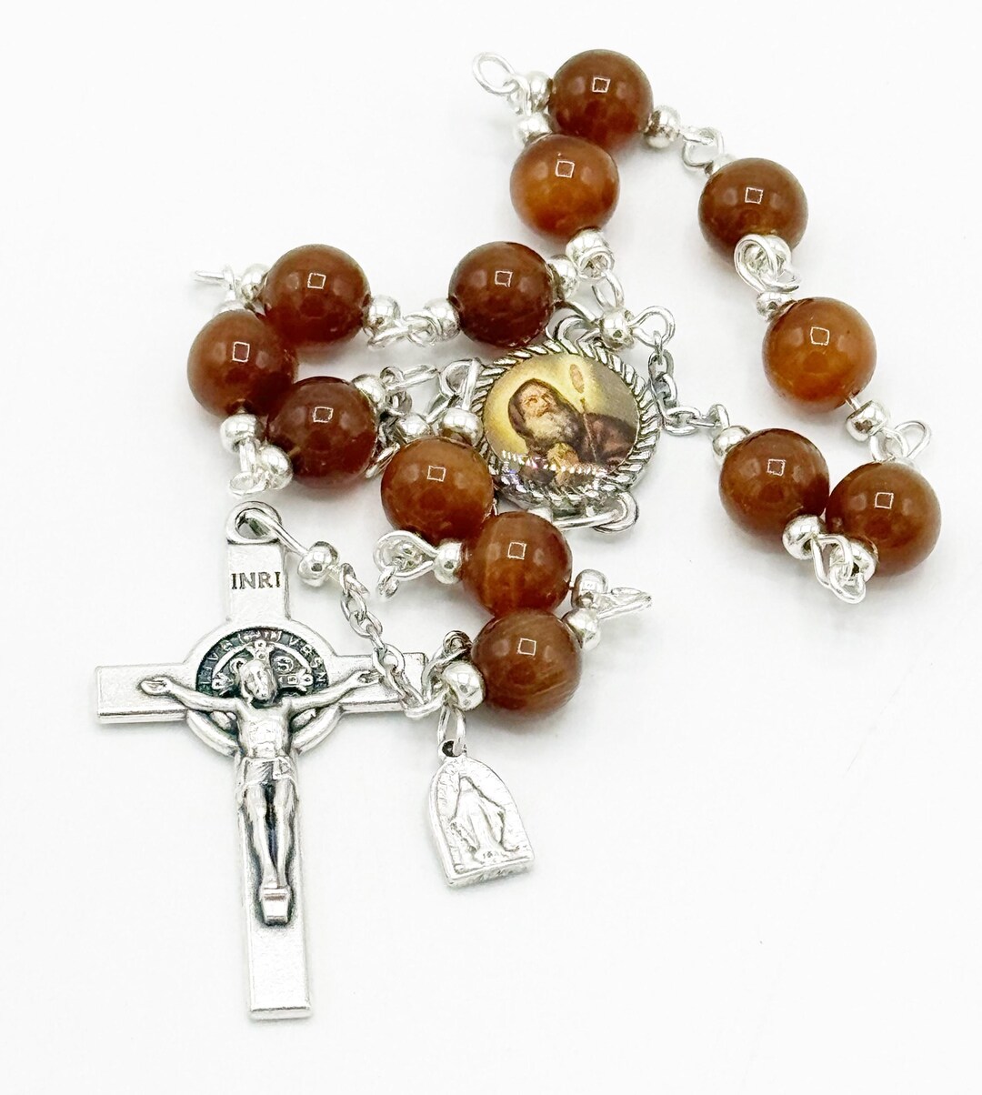 St Francis De Paola Palm Rosary Francis the Fire Handler Mendicant ...