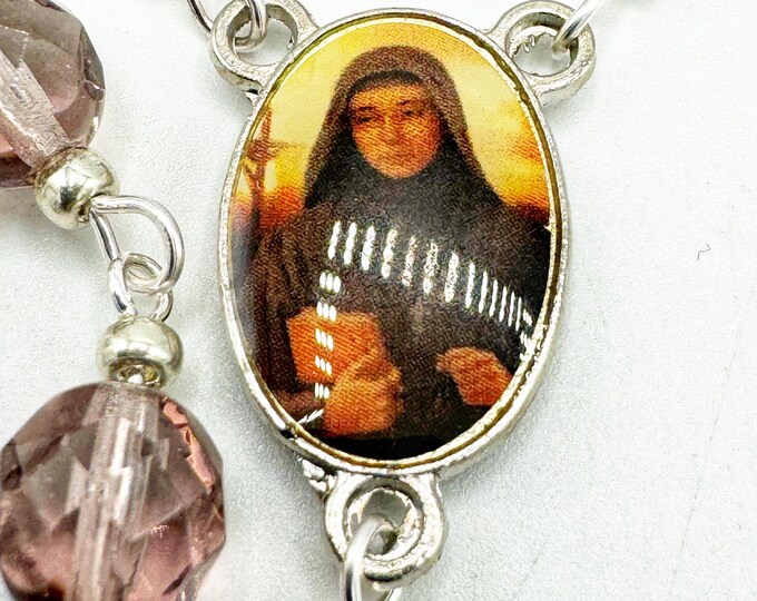 Saint Rafqa Palm Rosary Chaplet Catholic Lebanese Maronite Nun ...