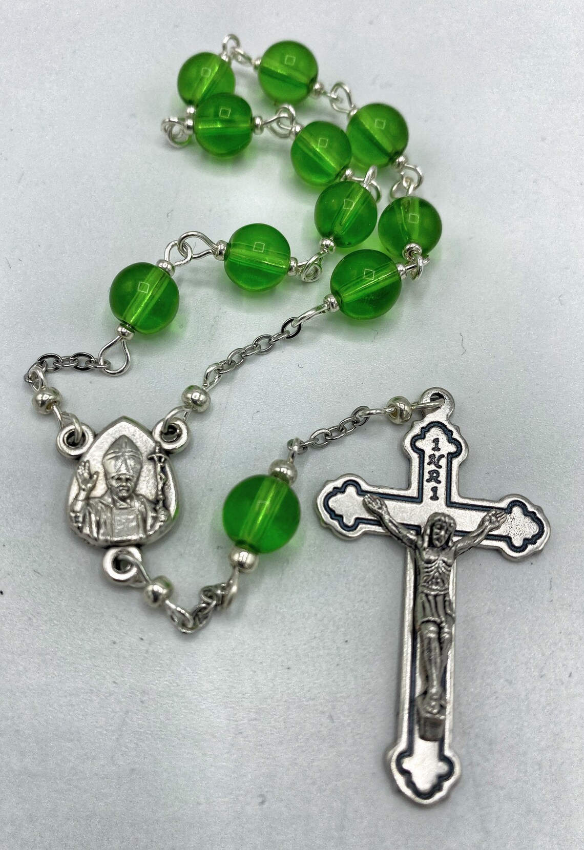 St John Paul II One Decade Rosary Chaplet Catholic Gift | Etsy