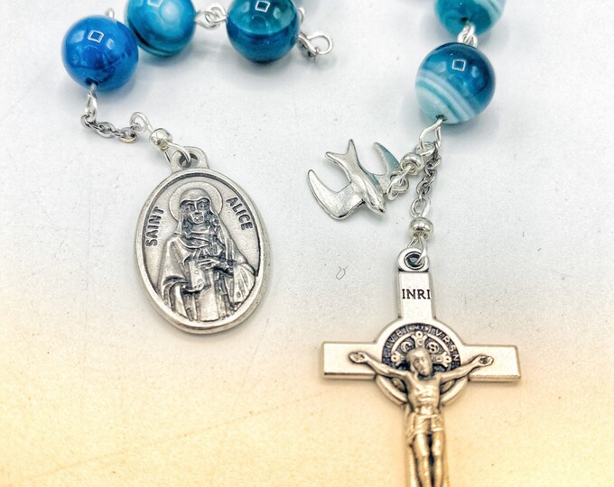 St. Alice of Schaerbeek Niner Chaplet Catholic Devotion Patron of the ...