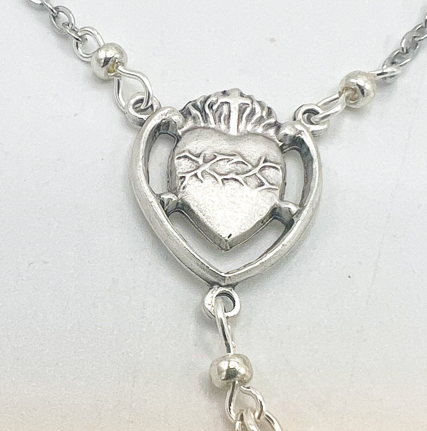 Saint Padre Pio Sacred Heart Chaplet Christ Eucharist Devotion - Etsy