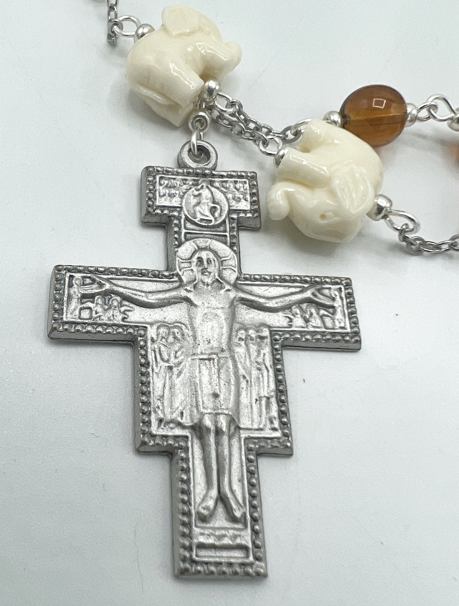 St Francis of Assisi Franciscan Crown Rosary Seraphic Rosary - Etsy