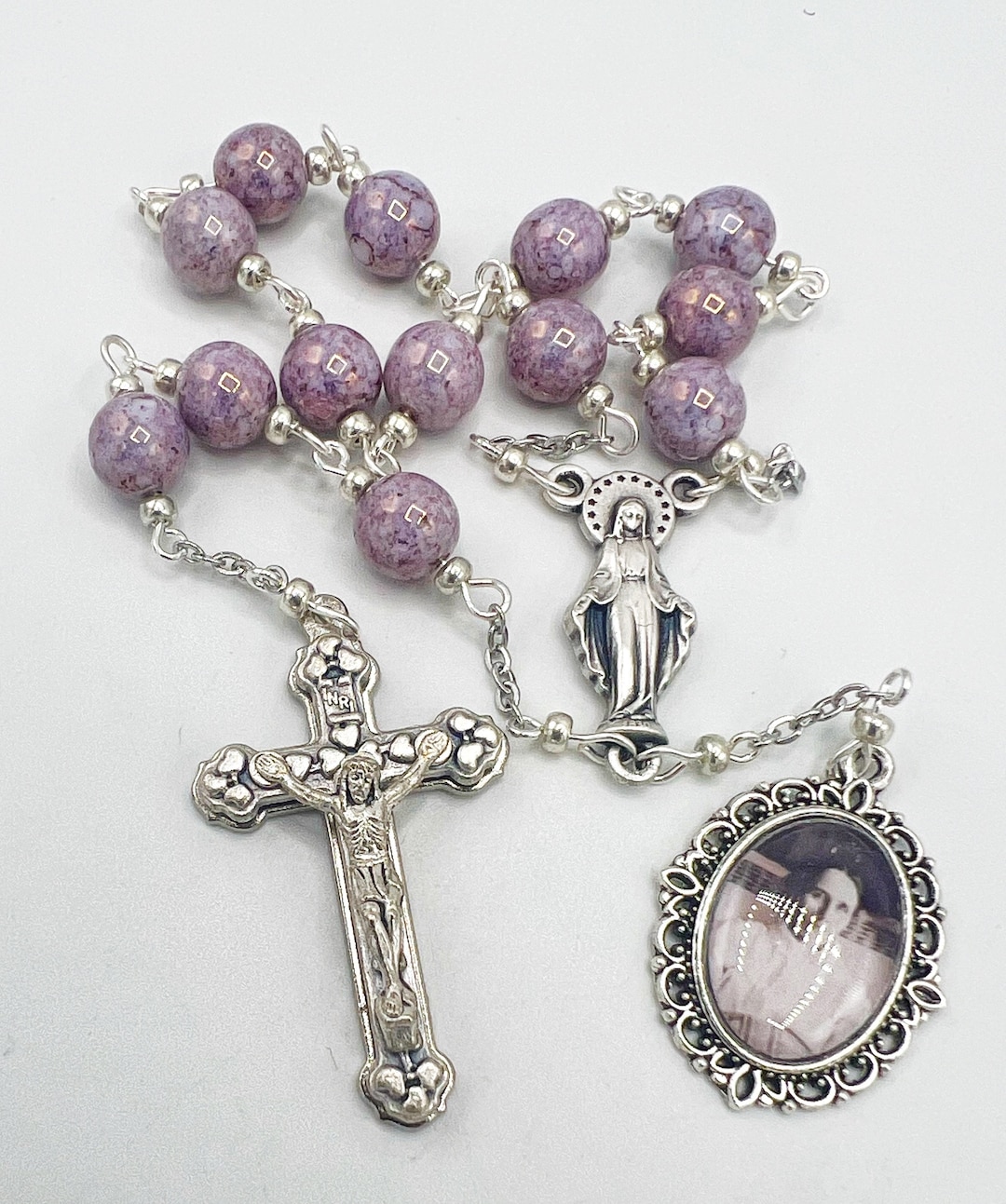 Saint Anna Schaffer Palm Rosary German Author Catholic - Etsy