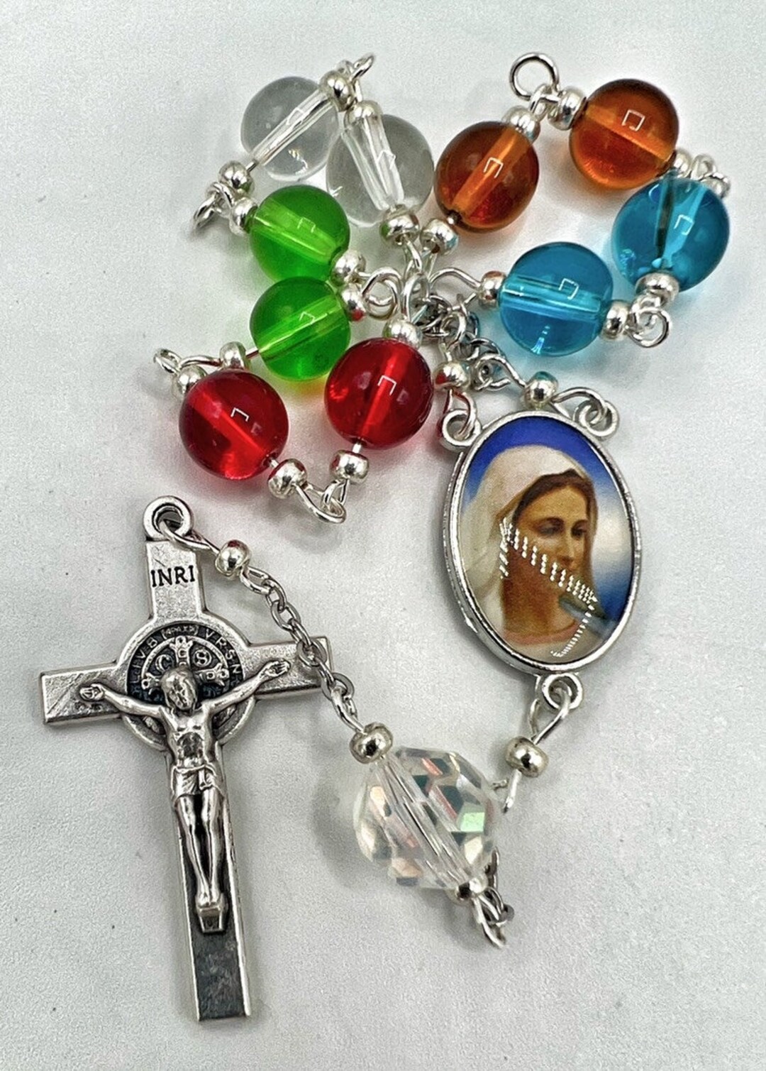 World Mission Single Decade Pocket Rosary Fulton Sheen Catholic Gift ...