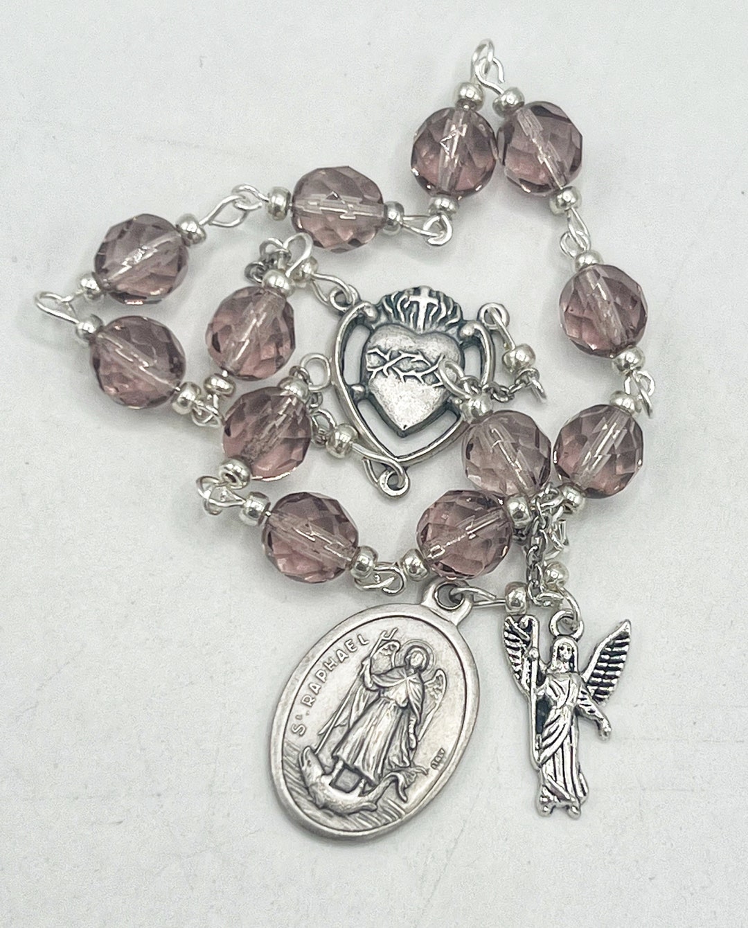 Saint Raphael Archangel Chaplet Catholic Devotion Divine Healer Remedy ...