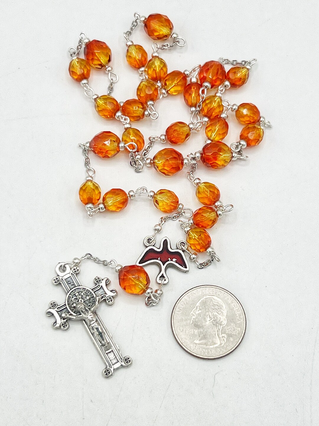 Seven Gifts of the Holy Spirit Chaplet Intercessor Paraclete Holy Ghost ...