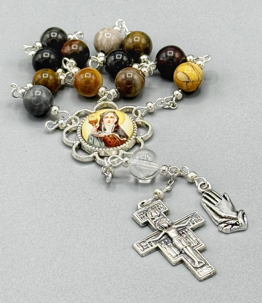 Secular Franciscan Chaplet San Damiano St Francis Clare Third Order ...