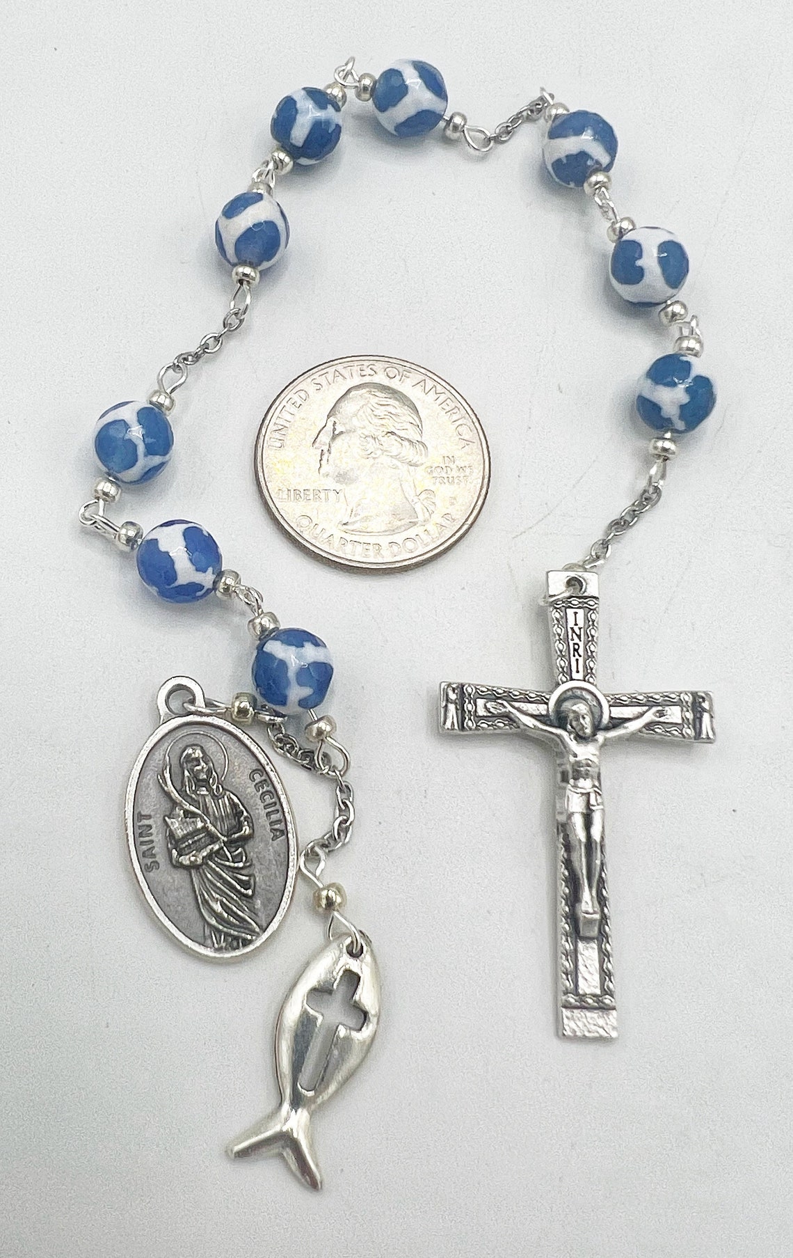 Saint Cecilia NINER Novena Chaplet Catholic Communion Confirmation ...