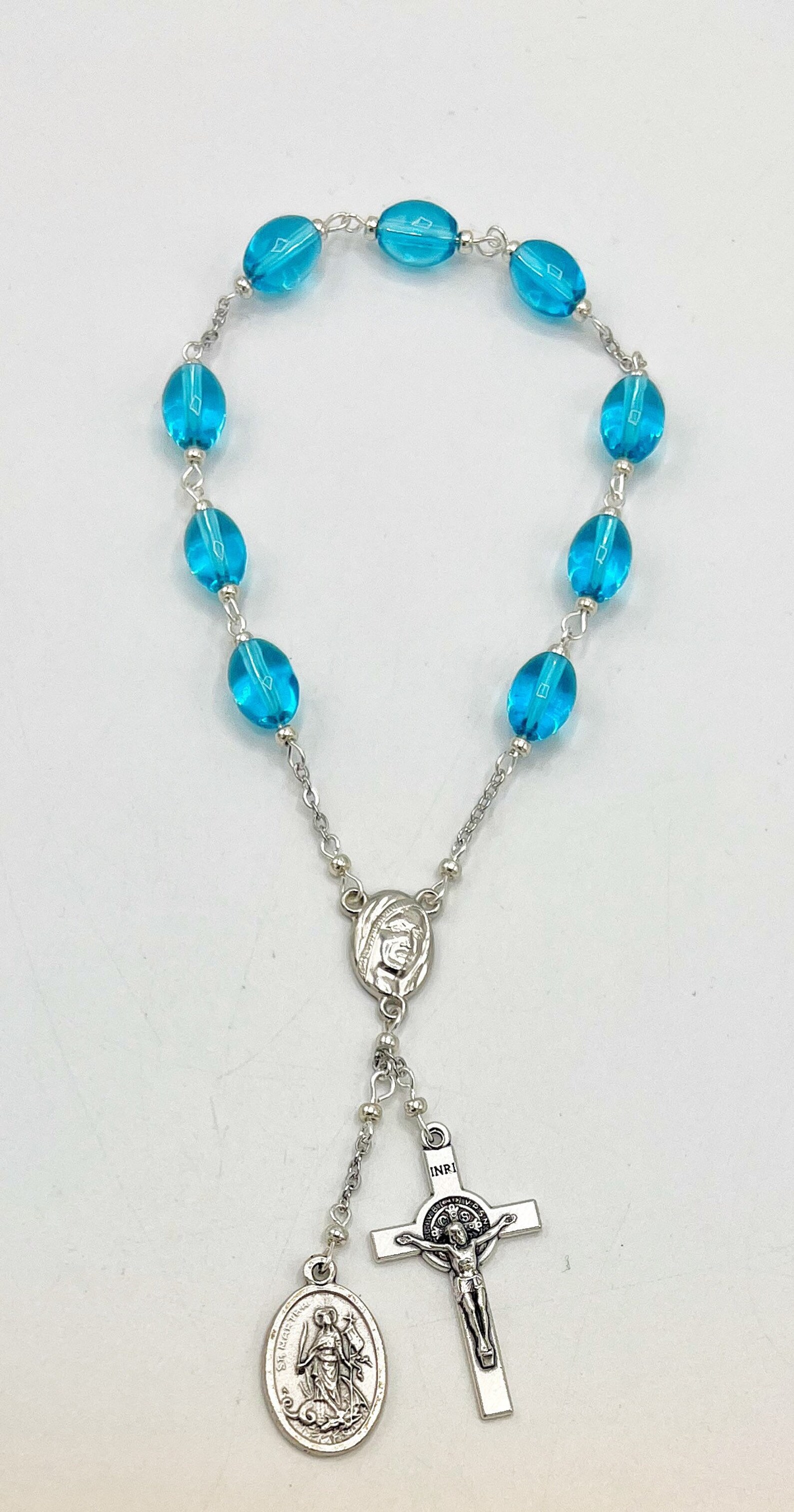 Saints Mary Magdalene and Martha Looped NINER Chaplet Catholic Devotion ...