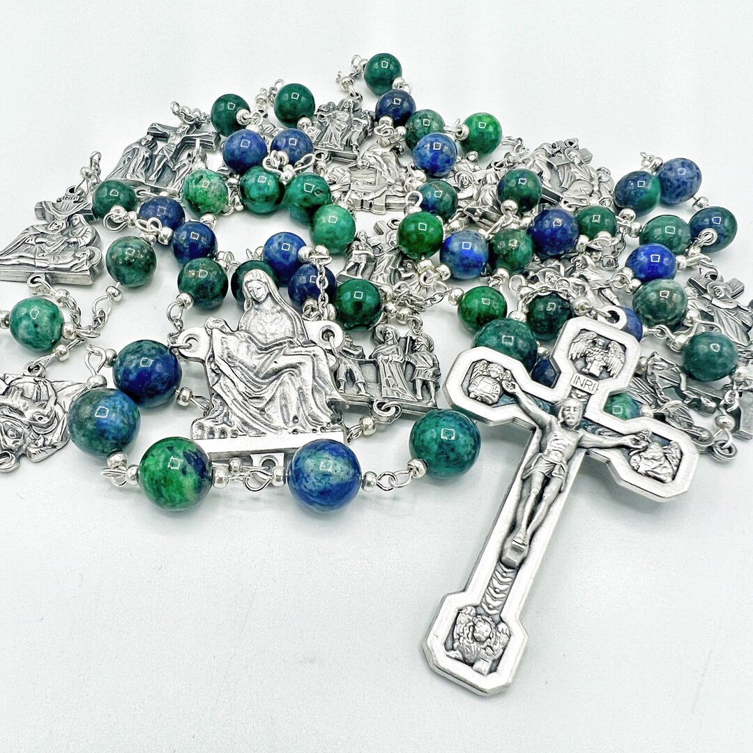 Stations of the Cross Chaplet Catholic Way of the Cross via - Etsy