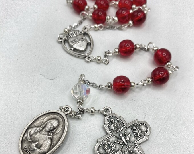 Sacred Heart One Decade Version Chaplet Catholic Eucharist Immaculate ...