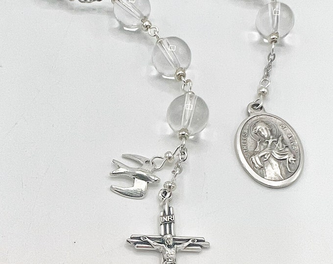 Saint Teresa of Avila NINER Chaplet Mystic Doctor of the Church ...