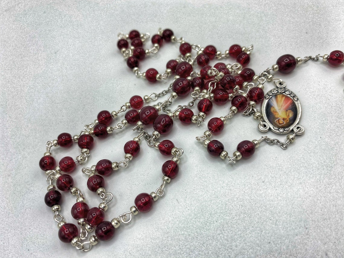 Divine Mercy Chapletchaplet of the Divine Mercyjesusvirgin - Etsy