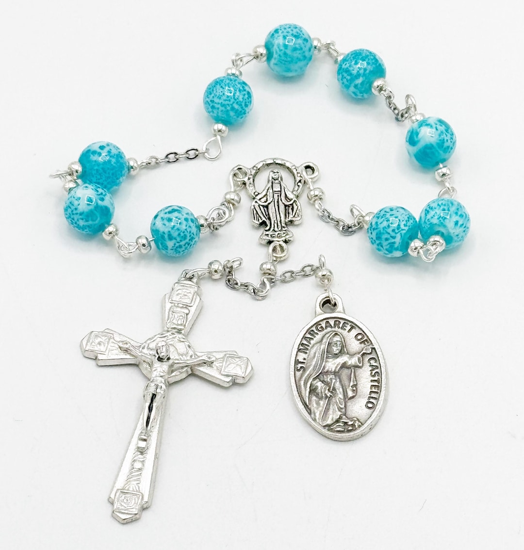 Saint Margaret of Castello Little Margaret Loop Niner Chaplet Catholic ...