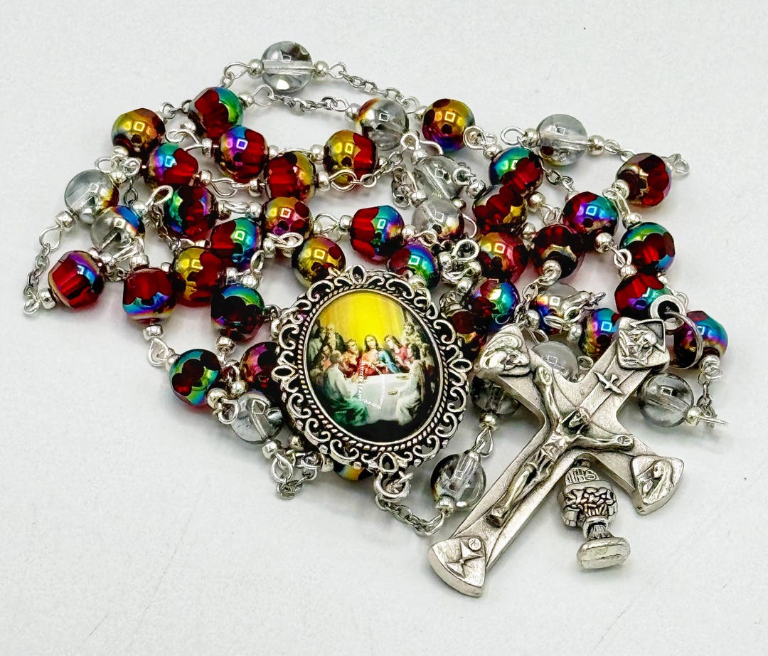 Chaplet of the 12 Apostles Catholic Gift 13 Blessed Holy Souls Jesus ...