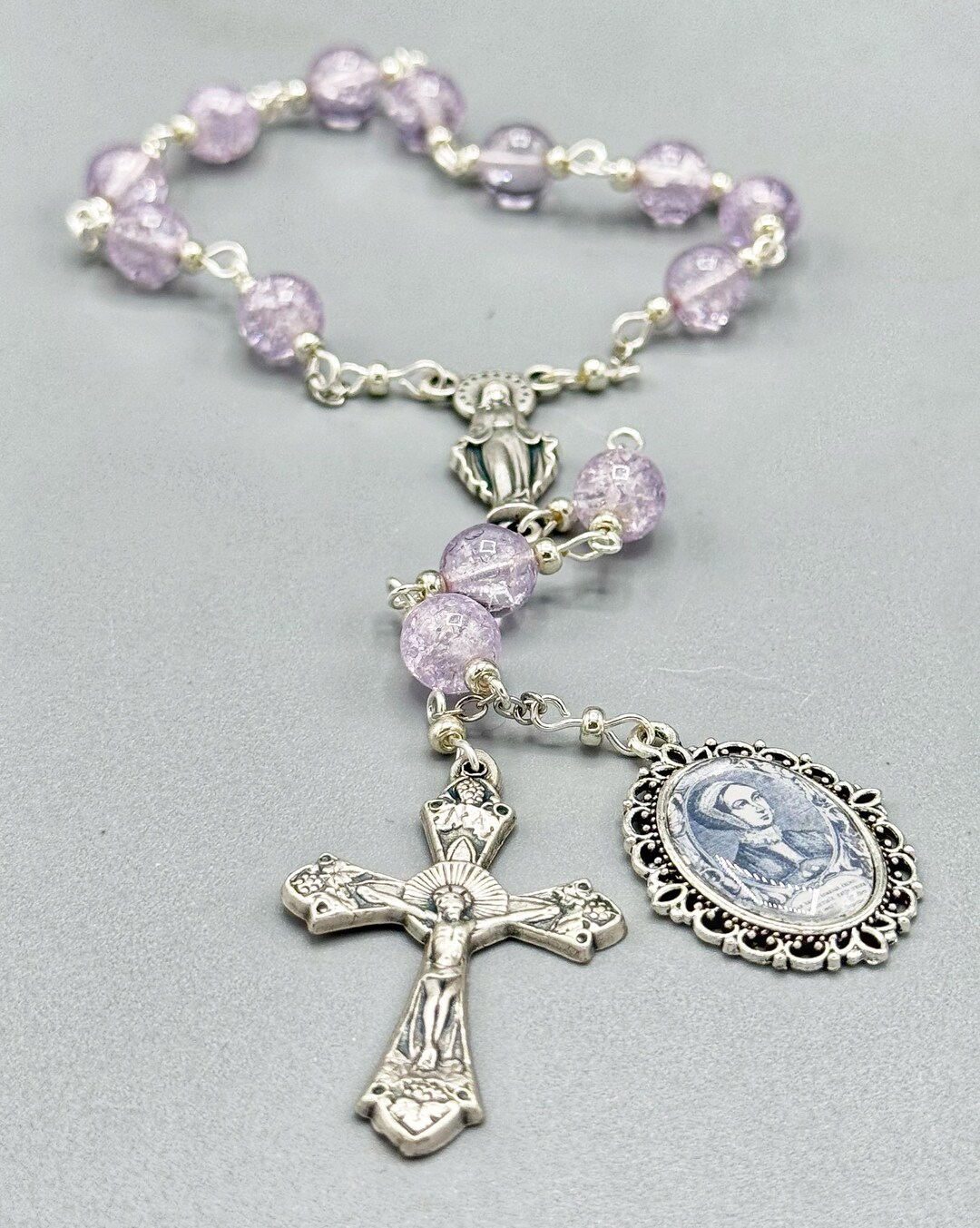 St Margaret Clitherow Palm Rosary Novena Chaplet English Saint ...