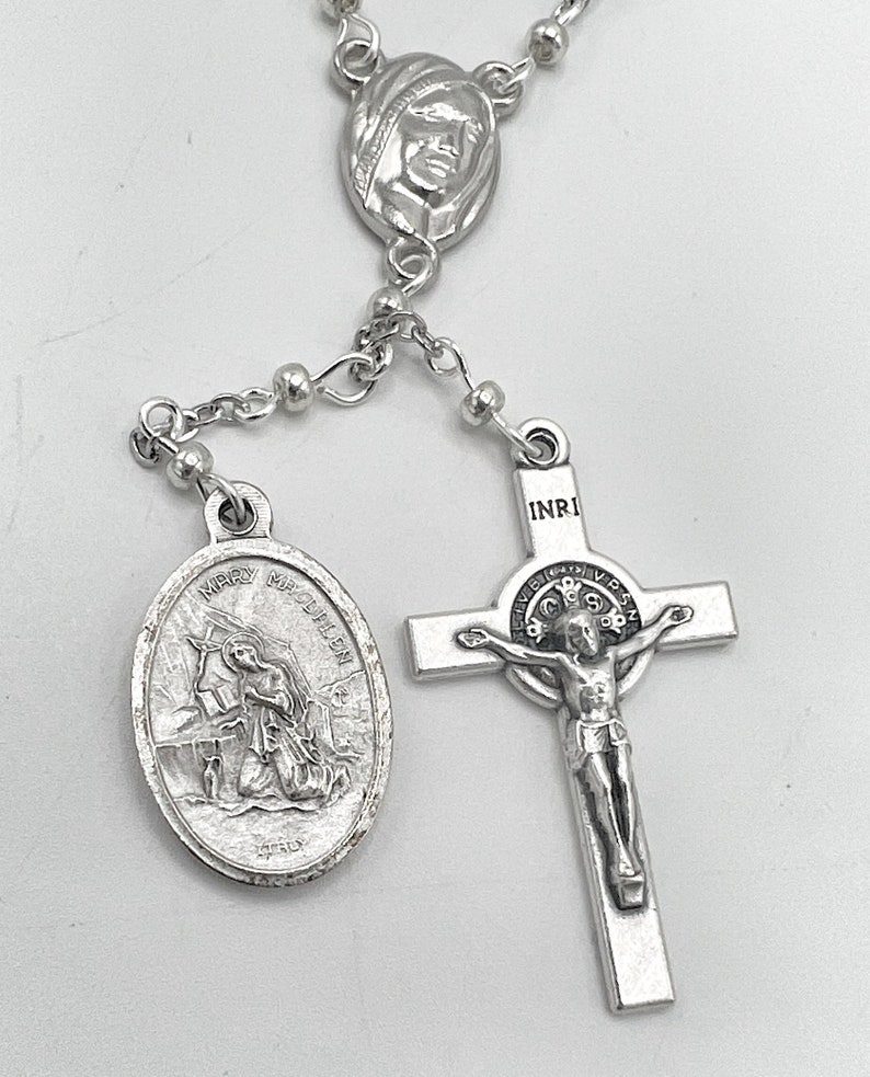 Saints Mary Magdalene and Martha Looped NINER Chaplet Catholic Devotion ...