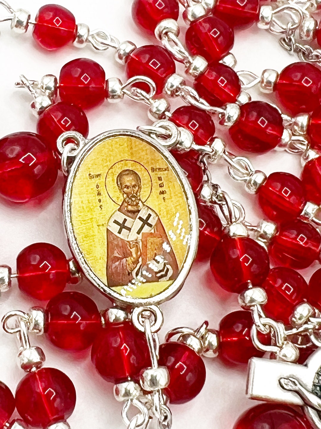 Saint Athanasius Full Decade Rosary Catholic Apostolic Hermit Desert ...