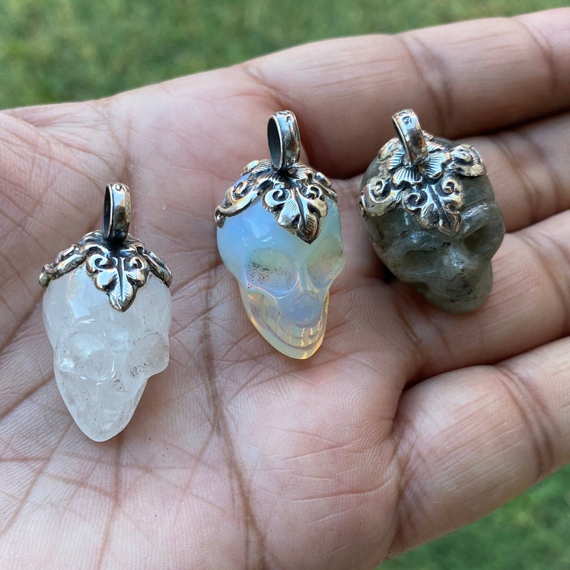 Skull Pendant - Etsy