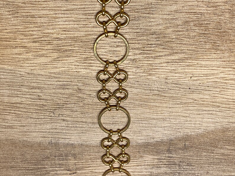 High Quality Anti Tarnish Gold Chain 18K Shiny Gold Overlay - Etsy