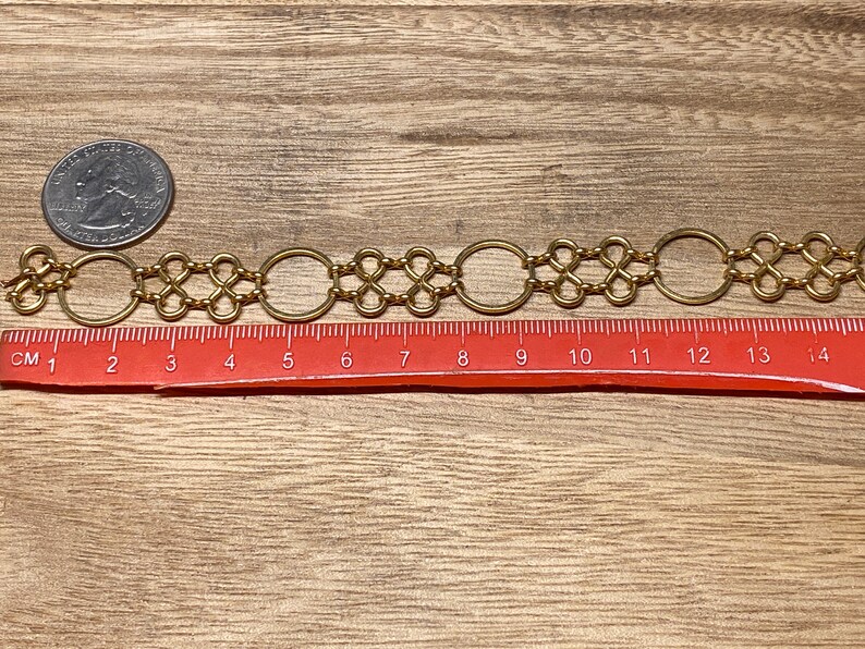 High Quality Anti Tarnish Gold Chain 18K Shiny Gold Overlay - Etsy