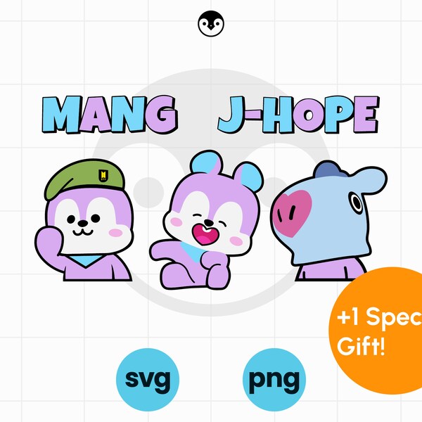 Mang Jhope Bt21 - Etsy