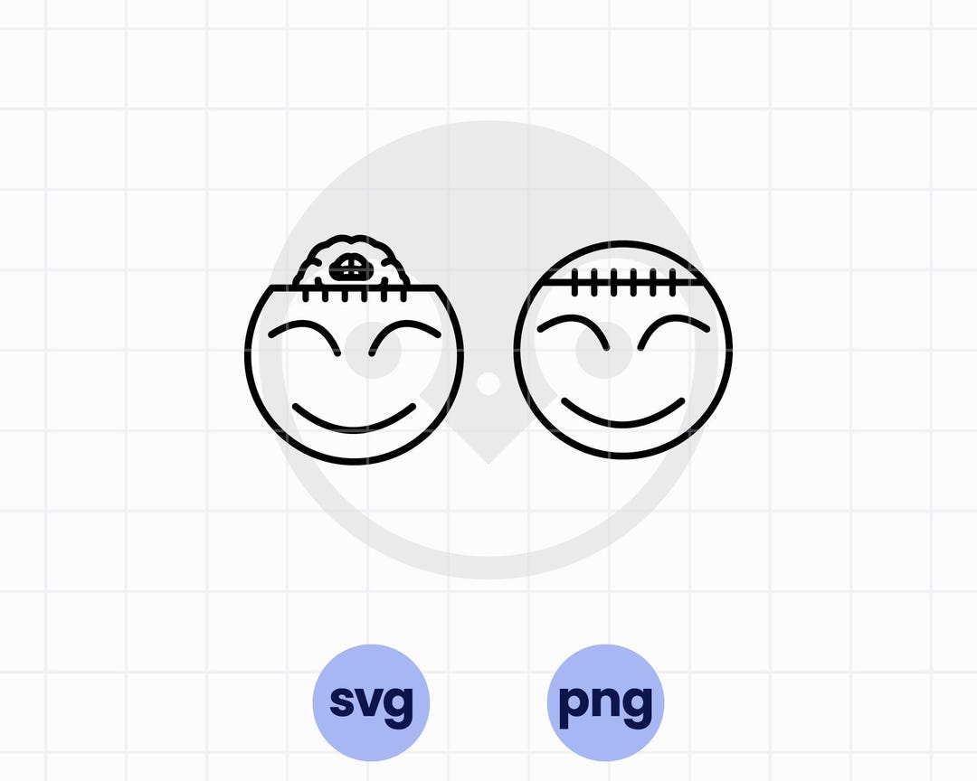 Kenny Smiley Face SVG Png Anime SVG Anime Cricut File - Etsy