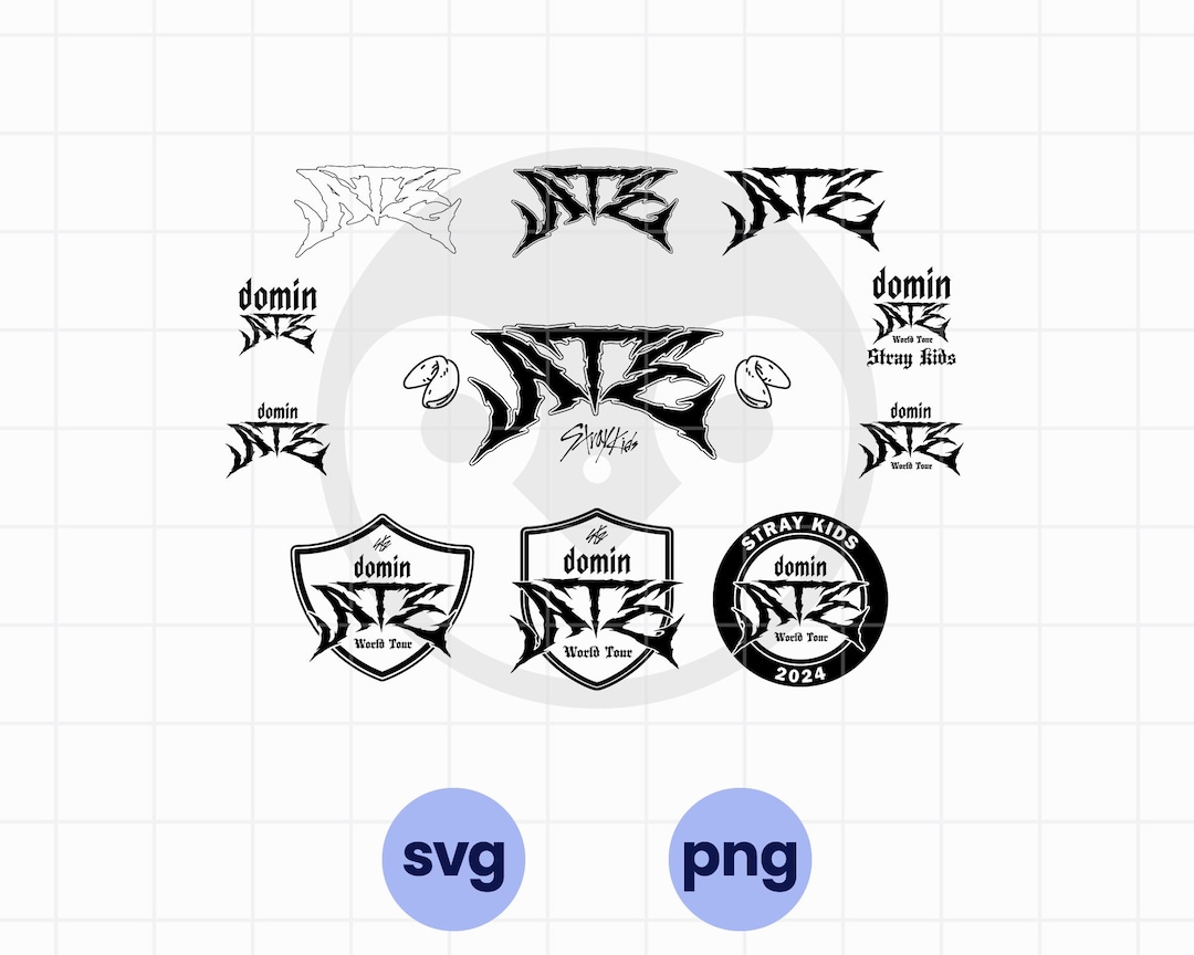 ATE SVG-Bundle png SKZ Tour Bundle Vektor Stray Kids Kpop Cricut - Etsy.de