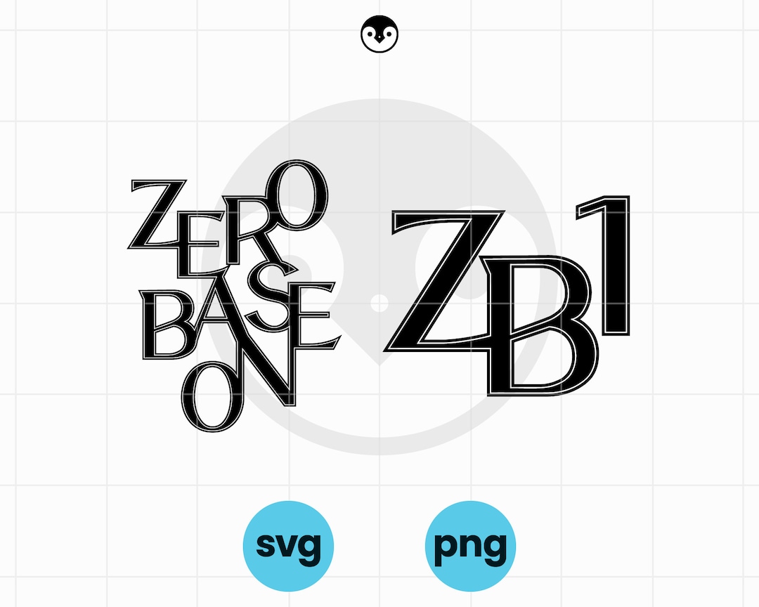 ZB1 SVG Logo Png Zerobaseone Hockey Jersey Vector ZB1 Shirt - Etsy UK
