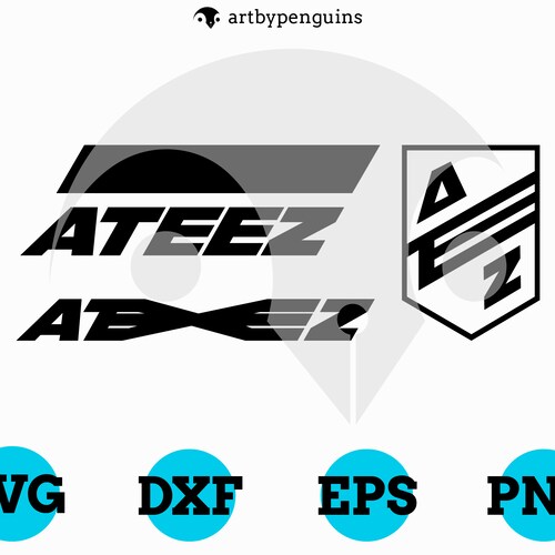 ATEEZ Logo SVG Png Eps Dxf K-pop Atiny Cricut File for - Etsy