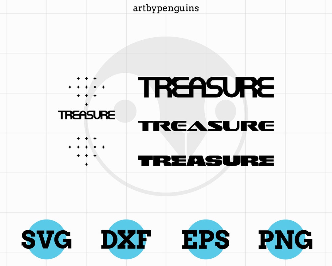 TREASURE Logo Bundle SVG Png Eps Dxf K-pop Idols Cricut - Etsy Australia