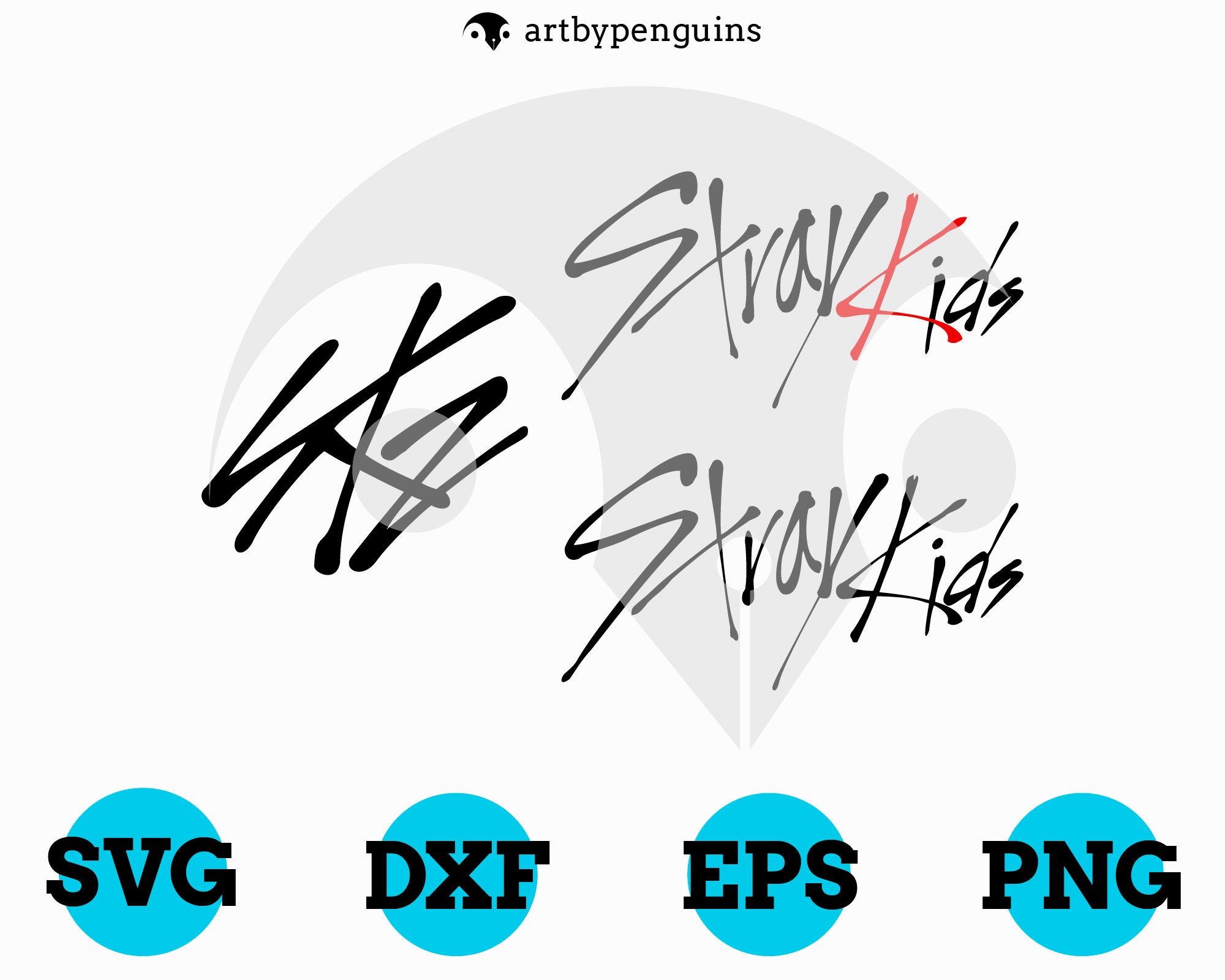 Stray Kids Logo SVG Png Eps Dxf SKZ K-pop Boy Band | Etsy UK