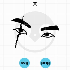 Agust D Eyes SVG Png BTS Suga Daechwita Eyes Vector - Etsy
