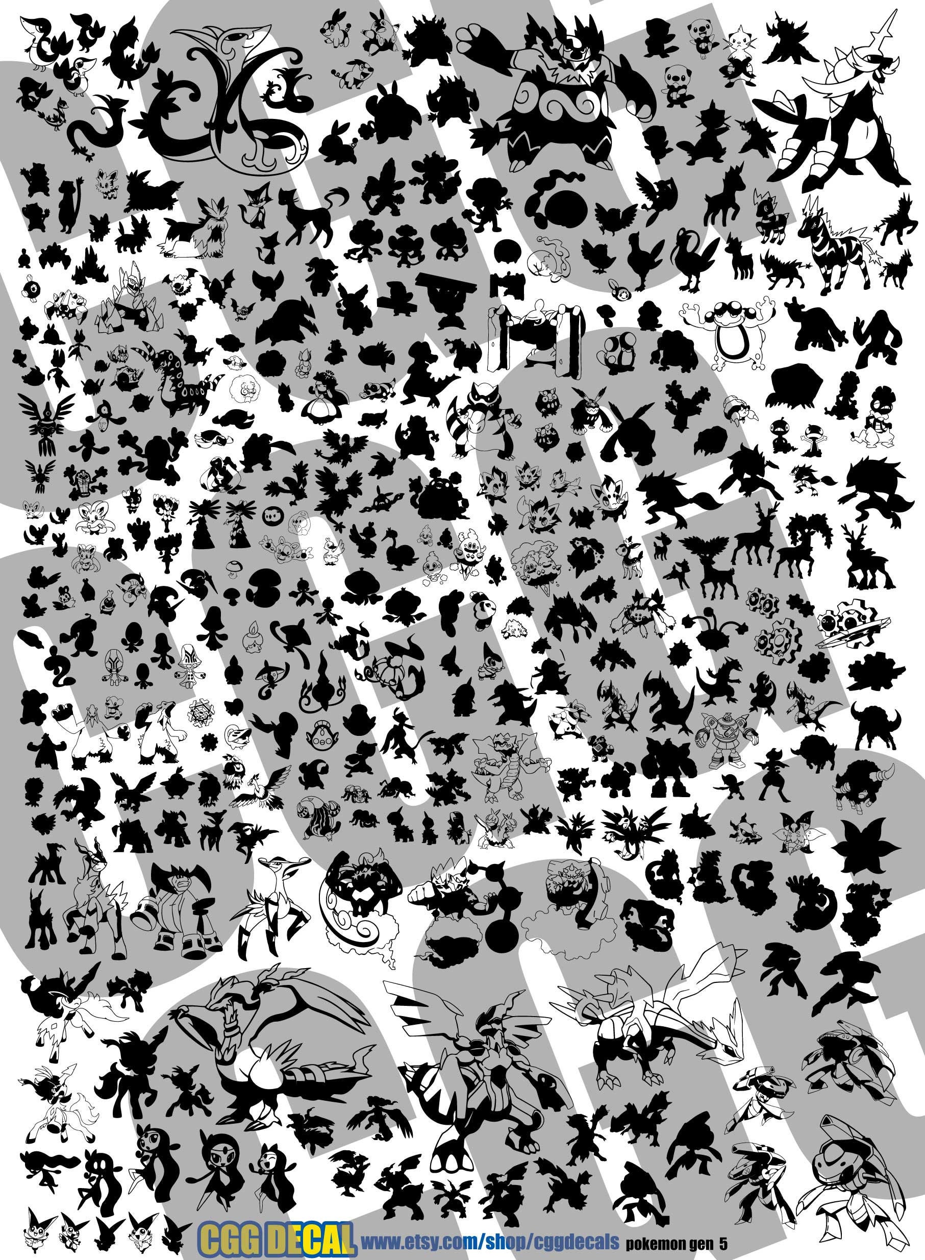 All Pokemon Generation 5