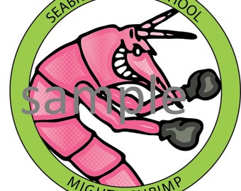 Mighty shrimp | Etsy
