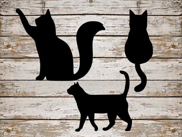 Cat Paper Cutting Template Cat Papercut Cat Cut Out Cat - Etsy Canada
