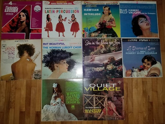 Cheesecake Pinup Sexy Record Album Covers Man Cave Garage | Etsy