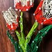 Red and White Tulip String Art - Etsy