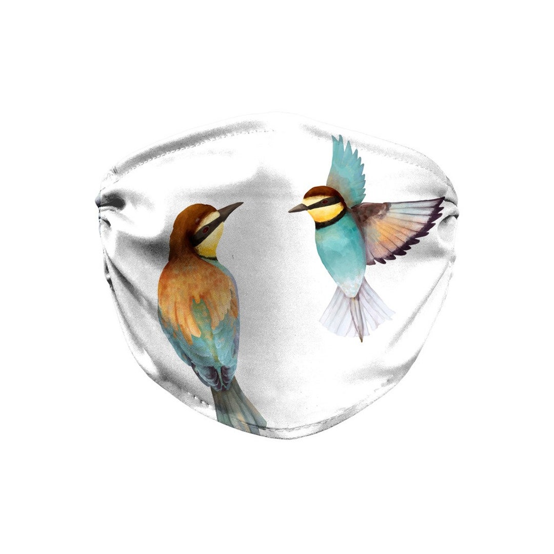 Sublimation Face Mask/ Birds Face Mask/animal/mask/mouth Nose Cover ...