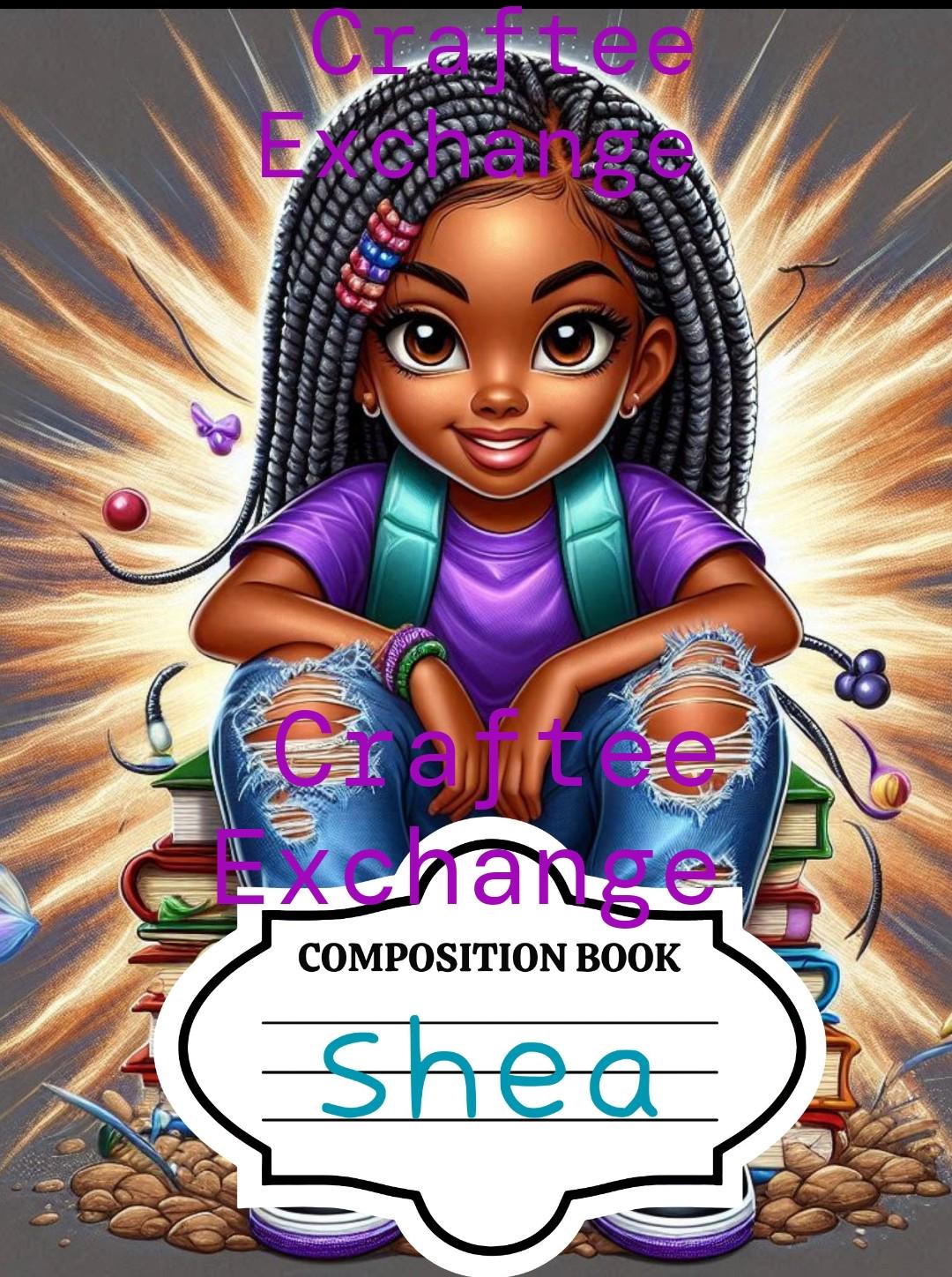 Digital Composition Notebook Template - Etsy