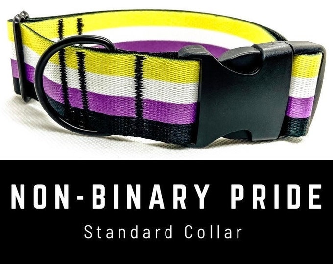 Nerd Dog Collar | Adjustable | Martingale Optional | Fabric Collar ...